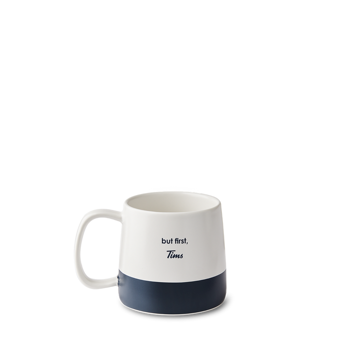 Tim Hortons Ceramic Mug | 16oz | "But First Tims" Design Mug | TimShop