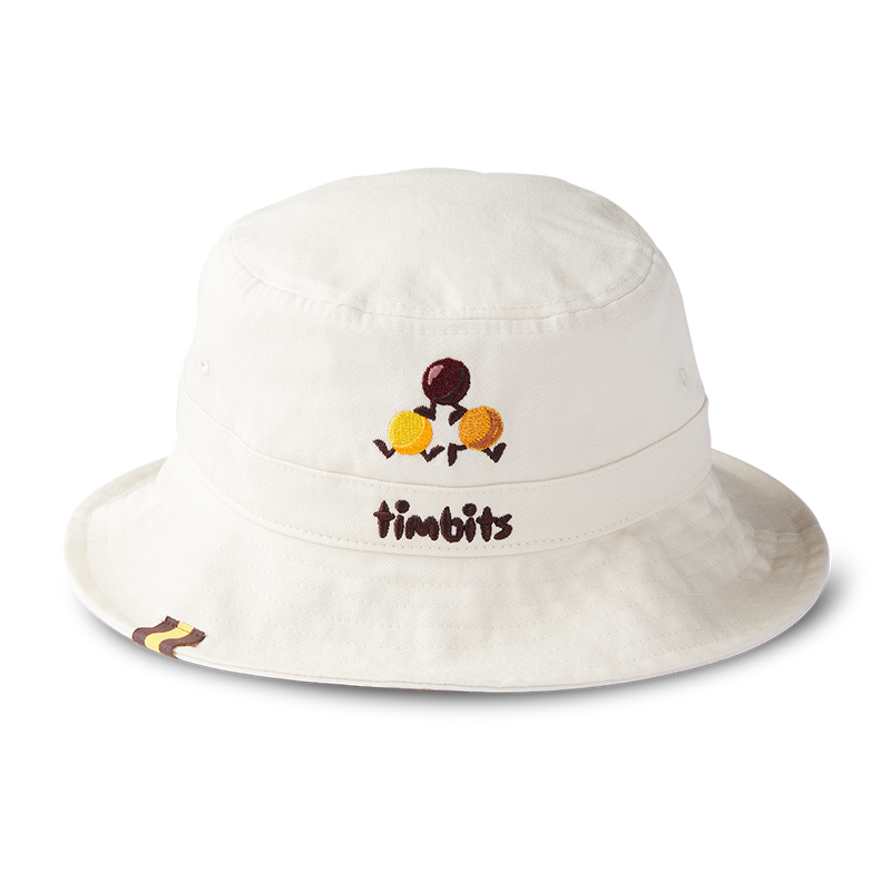 Tim Hortons Bucket Hat | Timbits® Unisex | Beige Lightweight | TimShop