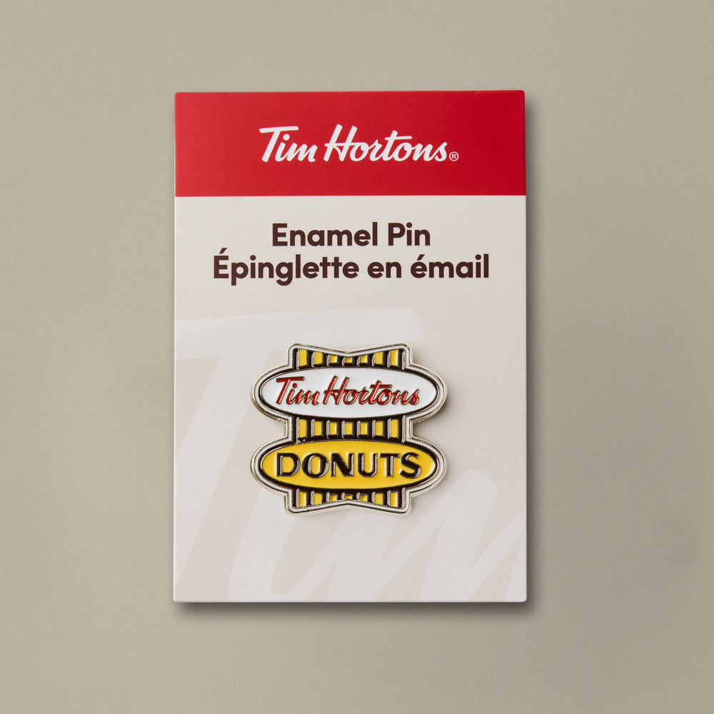 Tim Hortons Enamel Pin | Retro Logo | TimShop