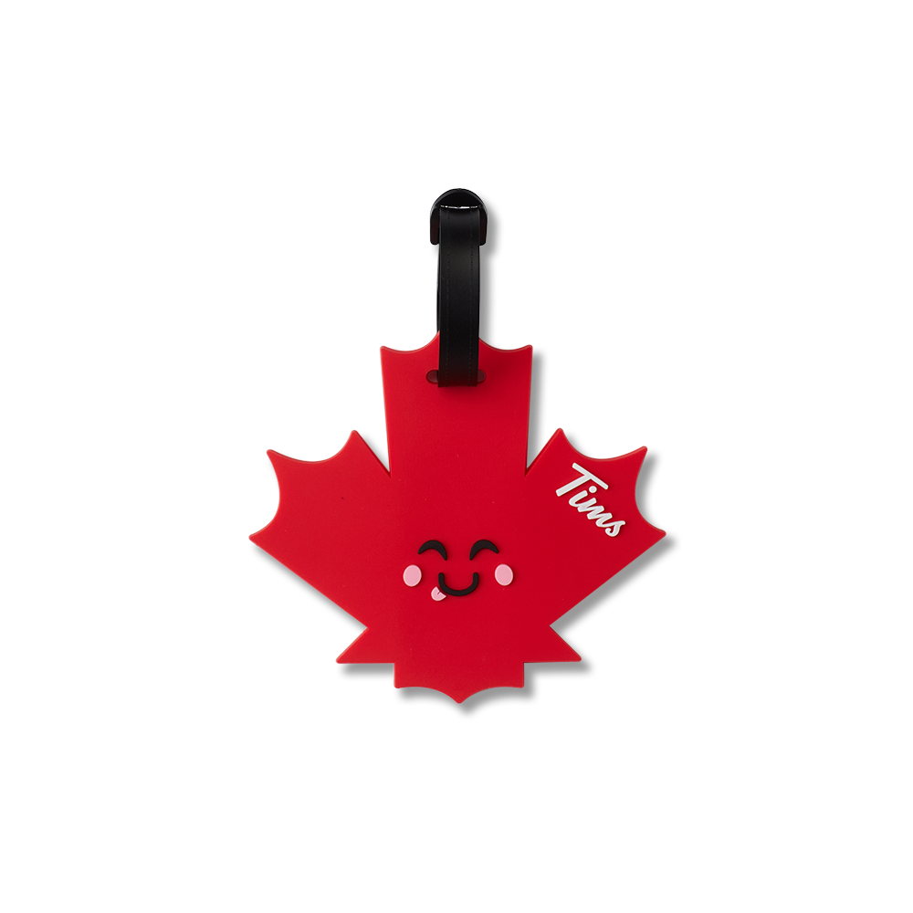 Tim Hortons Luggage Tag | Maple Leaf Design | TimShop