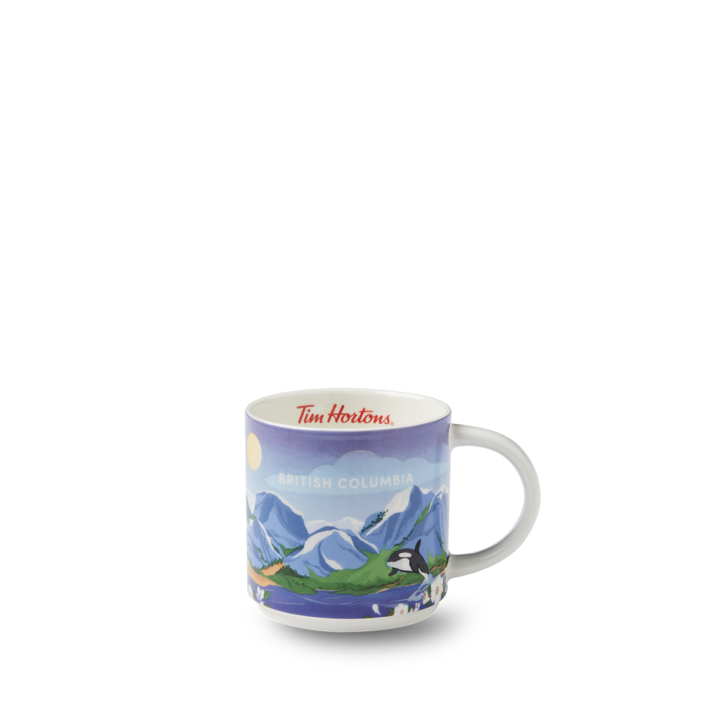 Tim Hortons Ceramic Mug | 16oz | British Columbia Design | TimShop