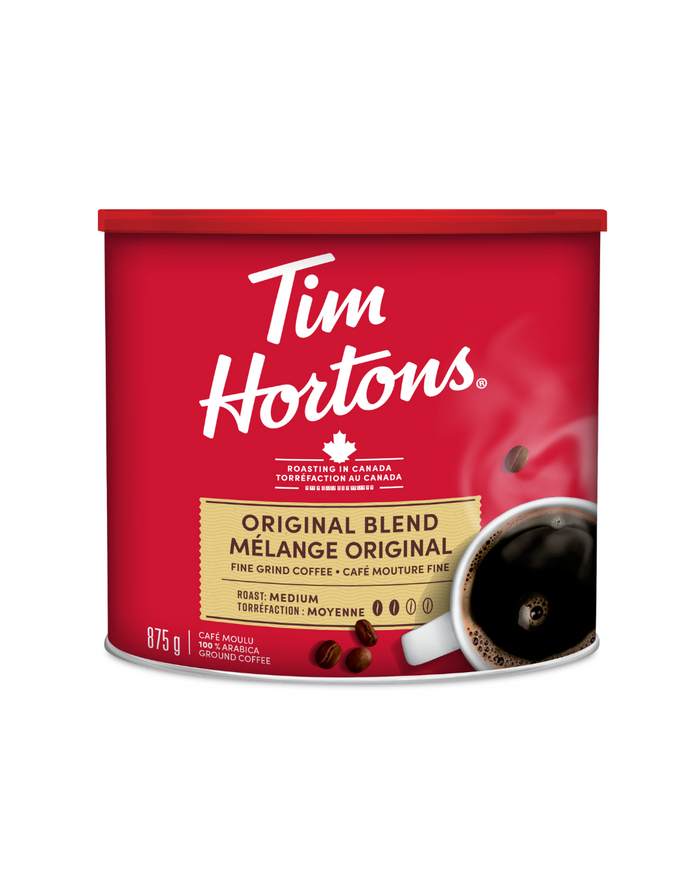 Tim Hortons Coffee | Original Blend Fine Grind Coffee - 875g | TimShop