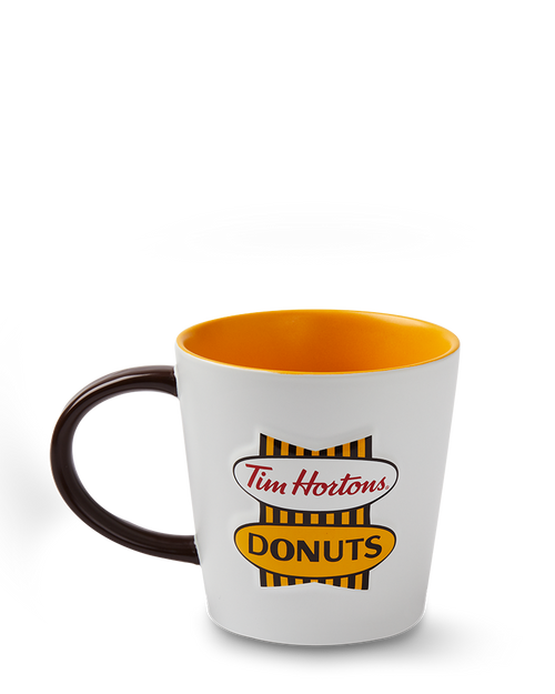 Tim Hortons Ceramic Mug | 16oz | Retro Logo Design Mug | TimShop