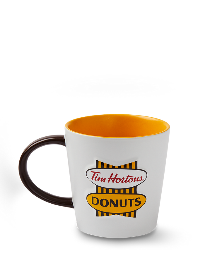 Tim Hortons Ceramic Mug | 16oz | Retro Logo Design Mug | TimShop