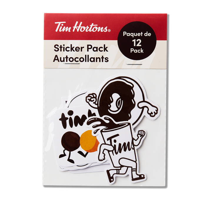 Tim Hortons Sticker Pack | Retro Logo | TimShop