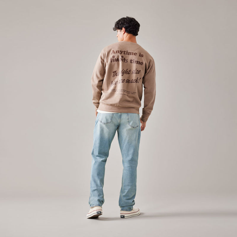 Timbits Time Unisex Crewneck Sweatshirt Mocha Timshop