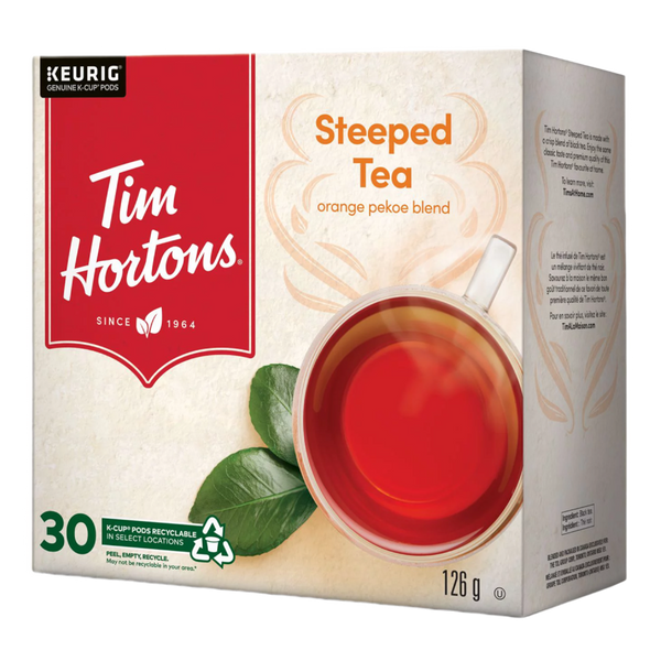 Tim Hortons Tea | Steeped Tea K-Cups - 30 Count | TimShop