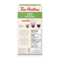 Tim Hortons Coffee | Decaf Espresso Capsules - 10 Count | TimShop